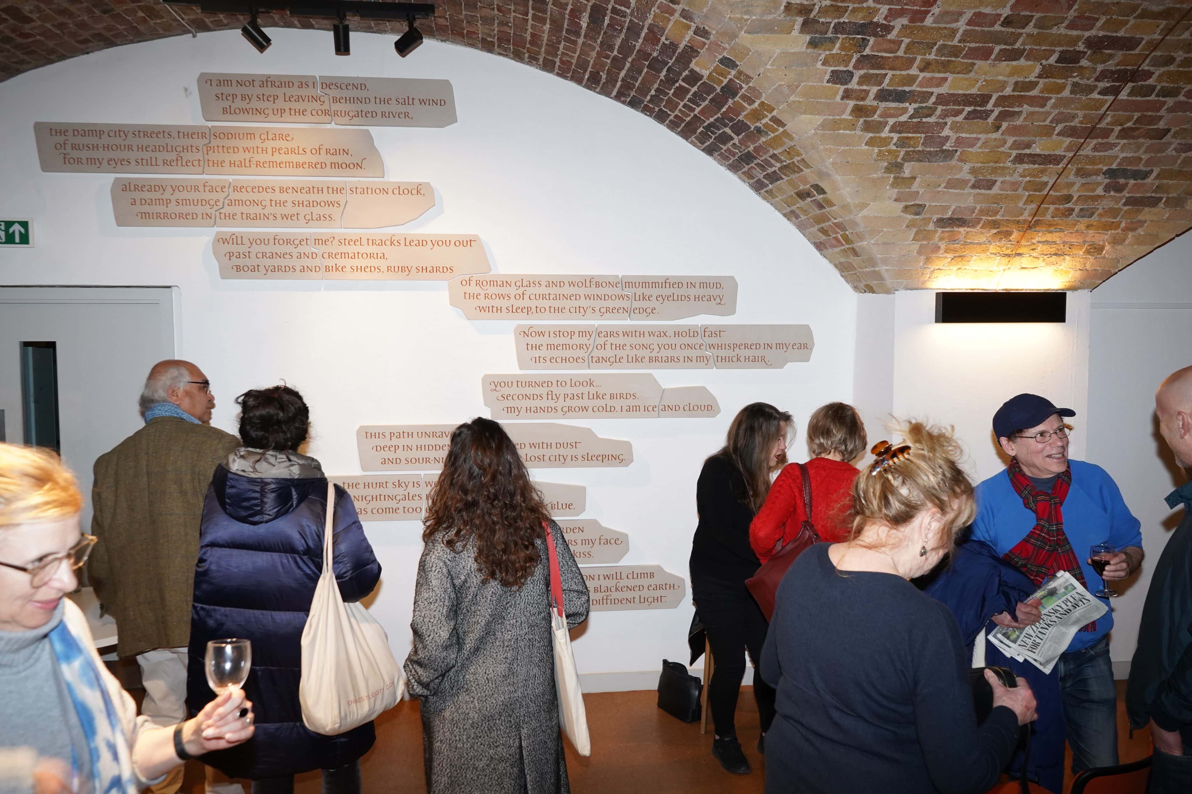 Eurydice poem unveiling – a piece of Waterloo history finds a new home ...