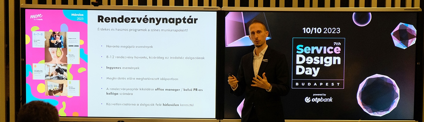 All you need is MORE! - Service Design Day - HB Reavis