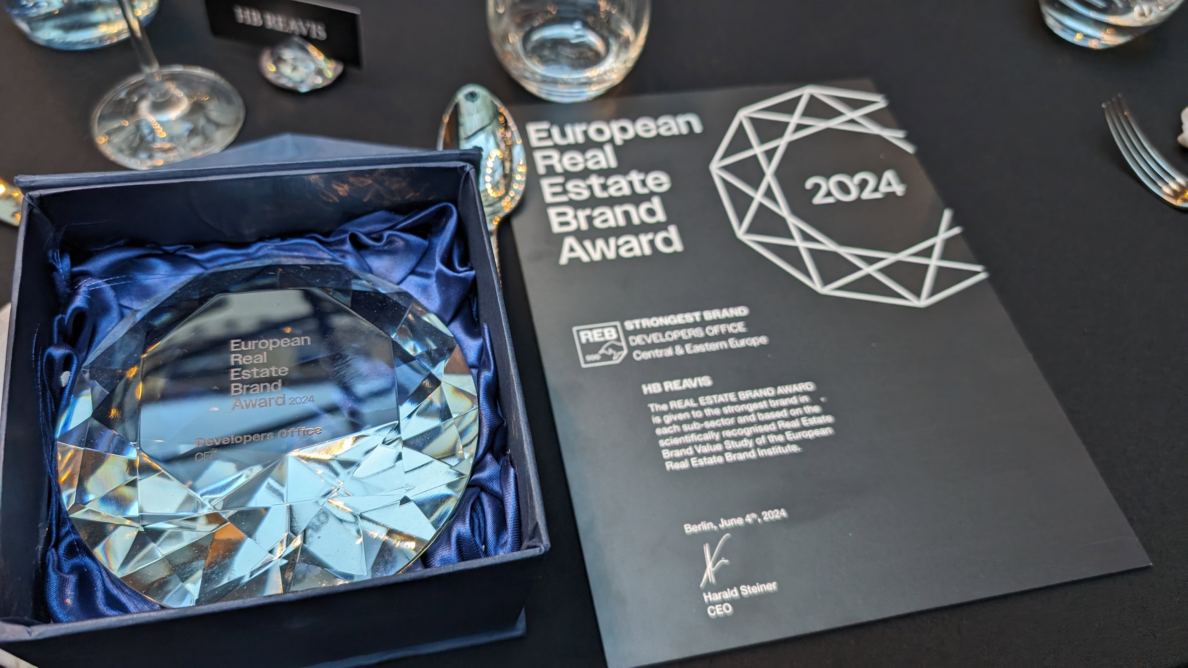 Top Perceived Workspace Brand: HB Reavis Wins 3rd REB Award